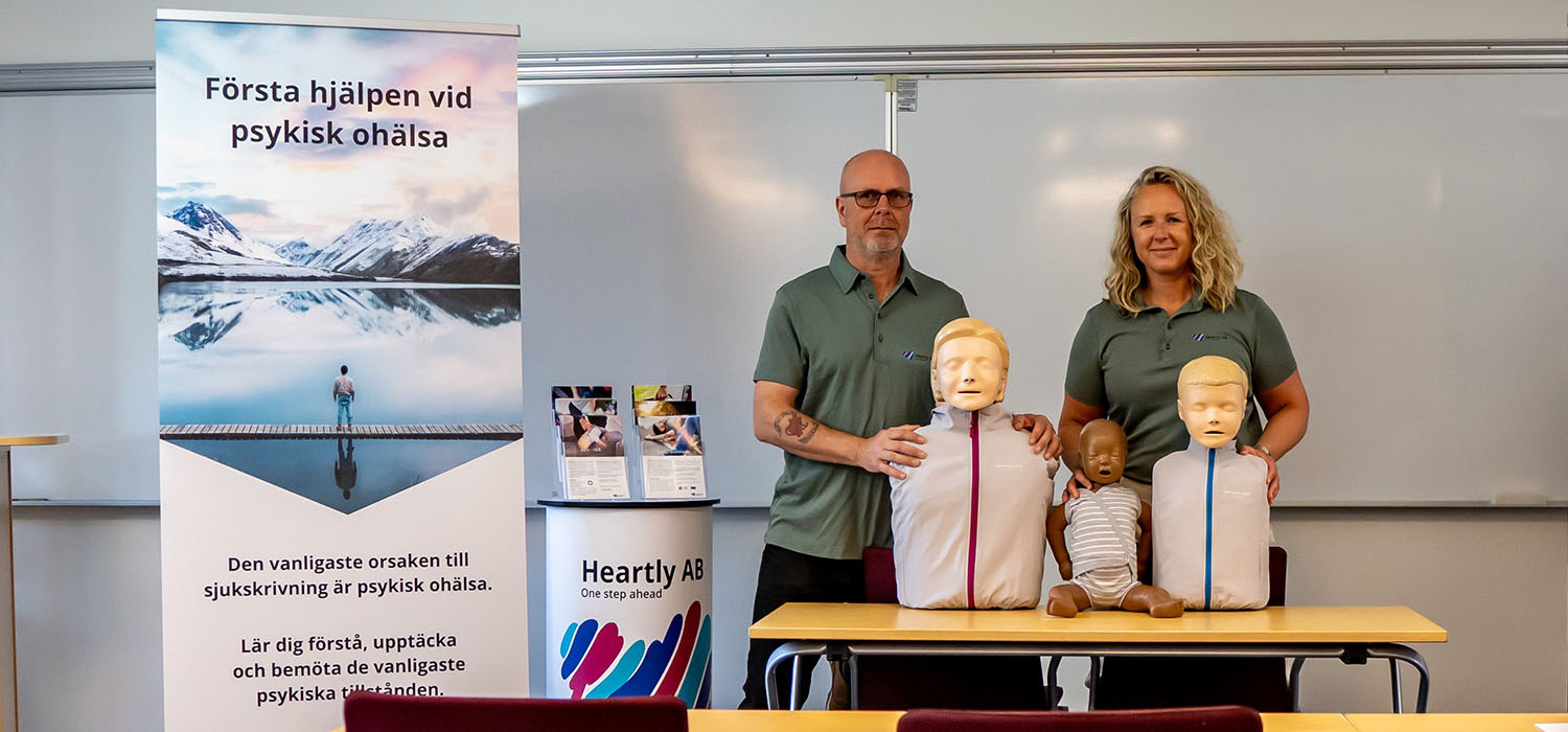 Bli HLR-instruktör - Heartly AB | Utbildning HLR | MHFA | Hjärtstartare